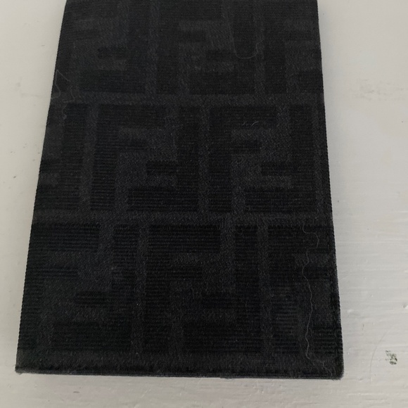 Fendi | Accessories | Authentic Fendi Passport Cover Black | Poshmark